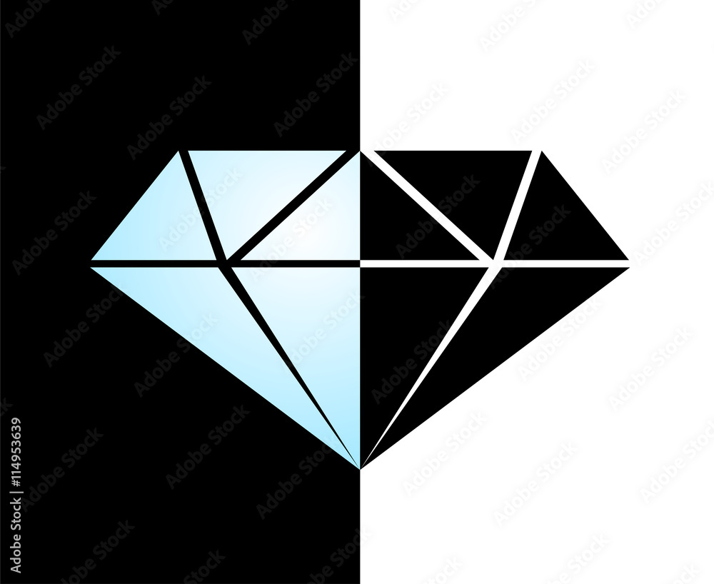diamond symbol Stock Vector | Adobe Stock