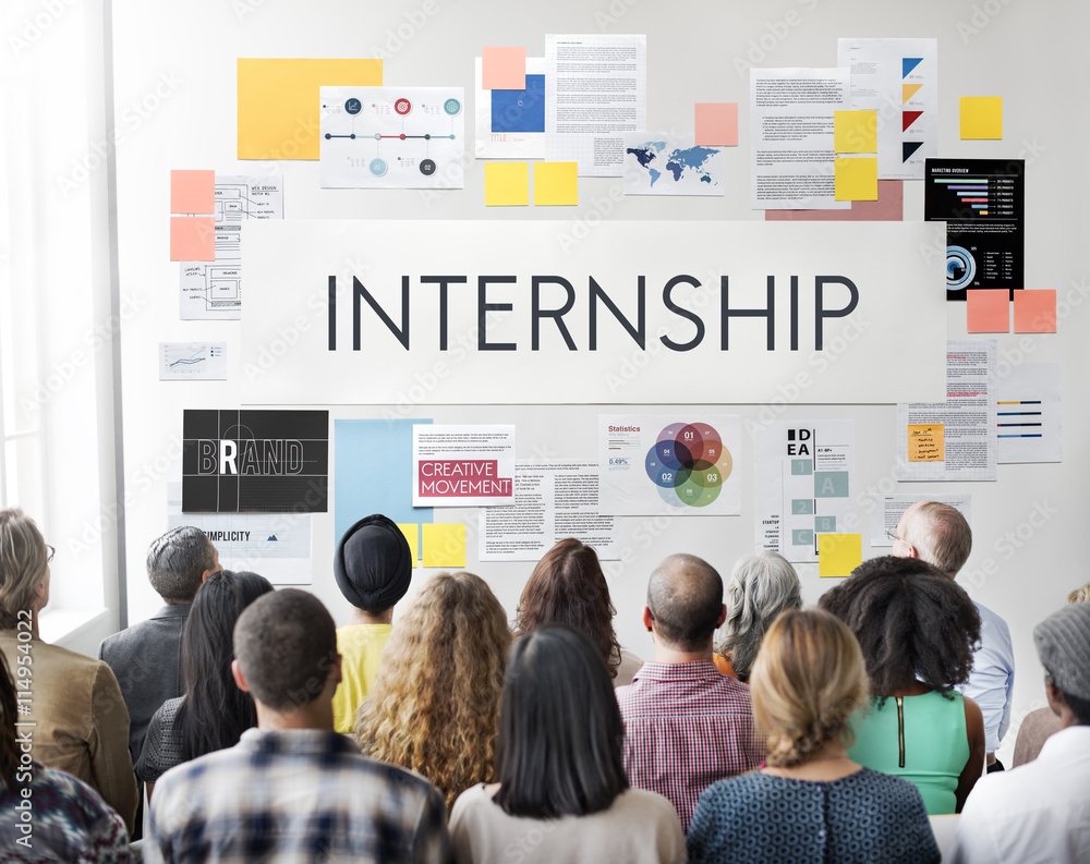 Internship Management Temporary Position Concept Stock Photo | Adobe Stock