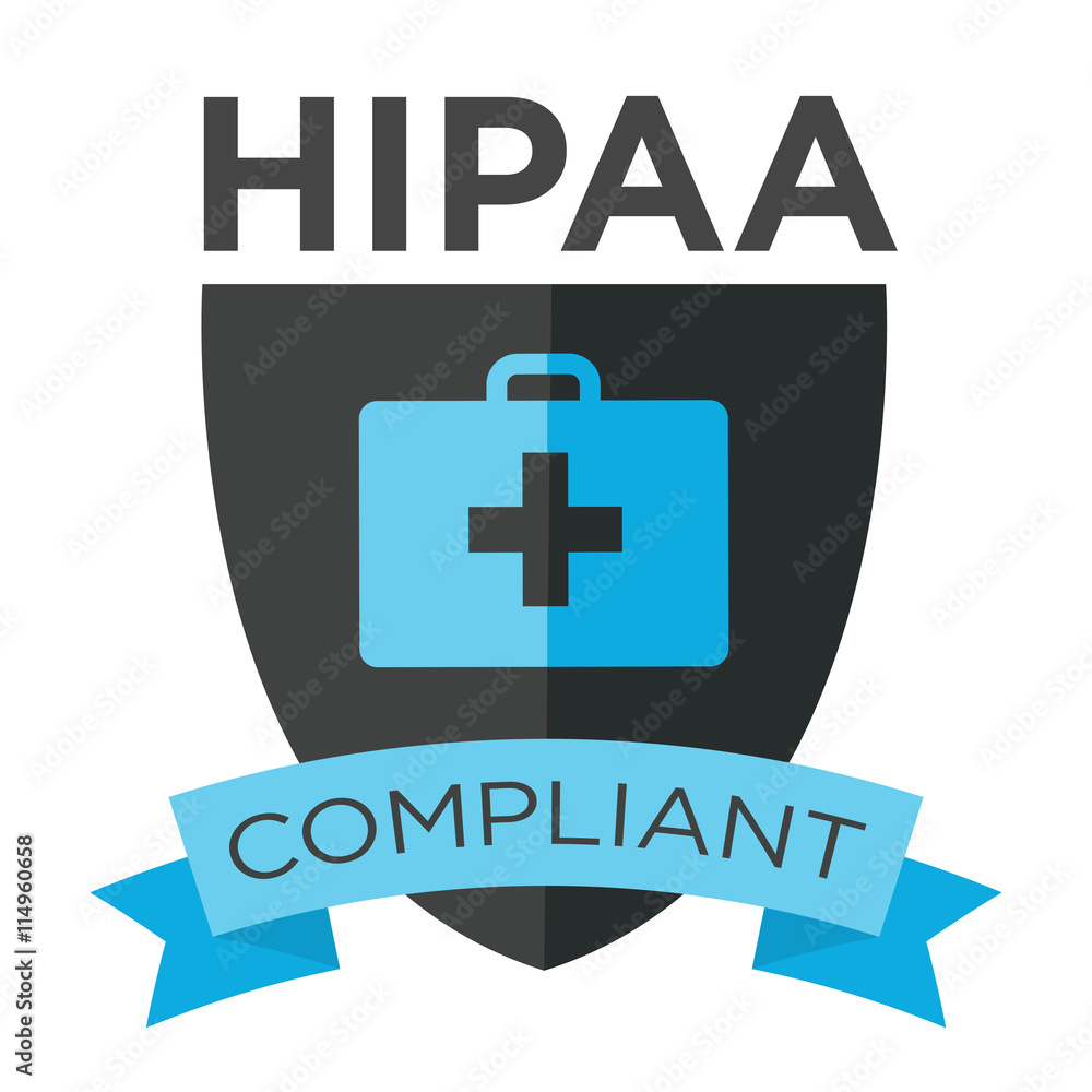 HIPAA Compliance Icon Graphic Stock Vector | Adobe Stock