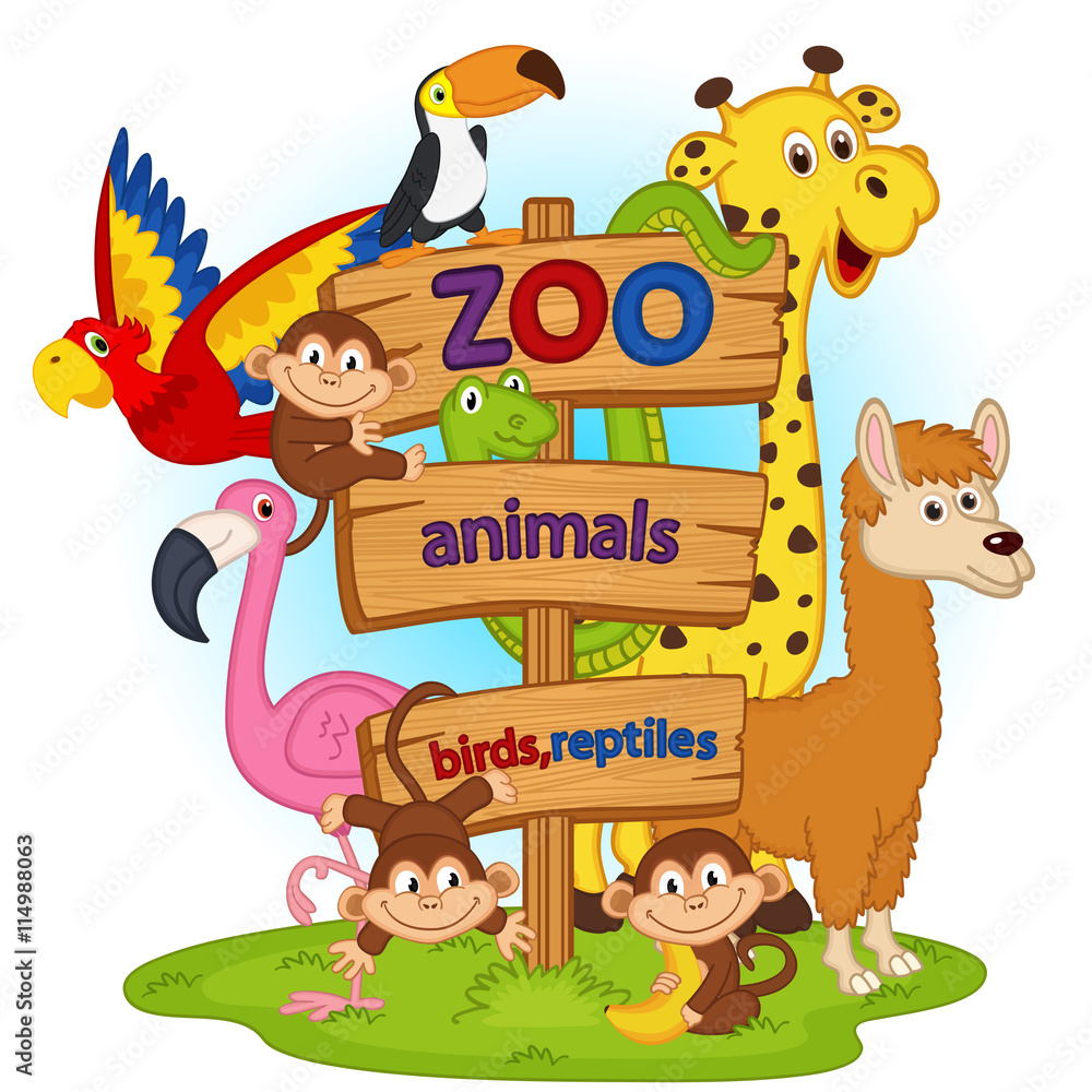 Zoo Sign Clip Art