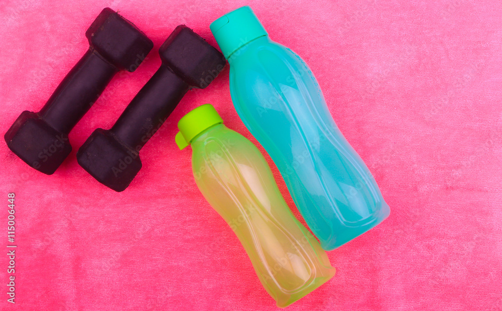 Gym Gear, gym clothes and sports wear kit for working out Stock Photo ...