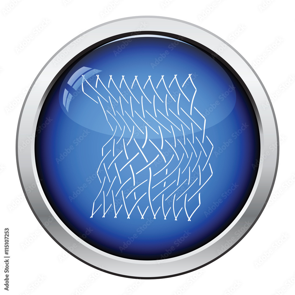 Icon of Fishing net Stock Vector | Adobe Stock