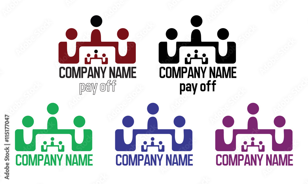 logo company Stock Vector | Adobe Stock