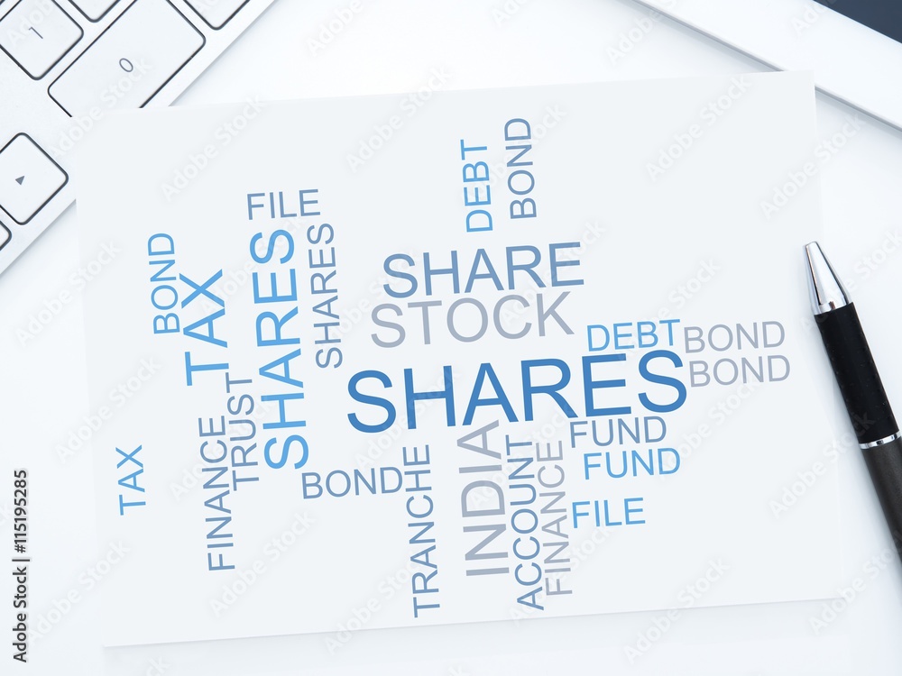 Shares Stock Illustration | Adobe Stock