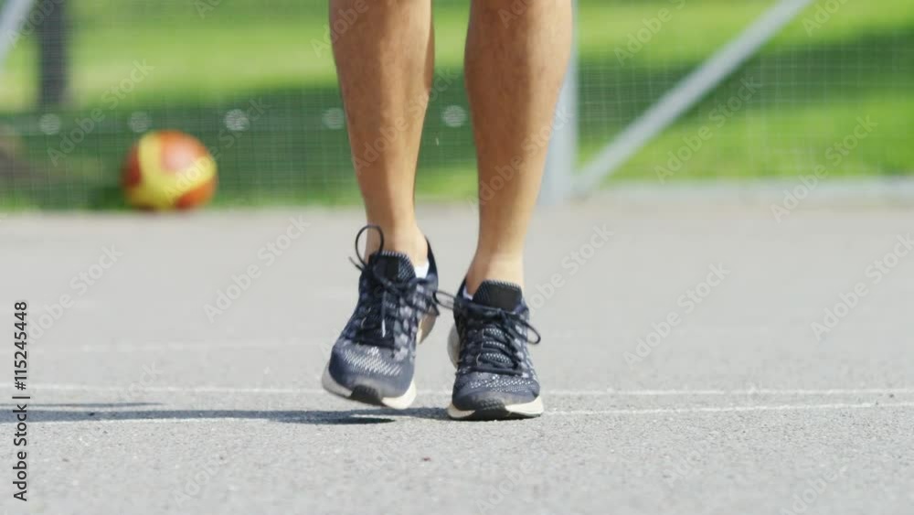 4K Jump roping, in slow motion Stock Video | Adobe Stock