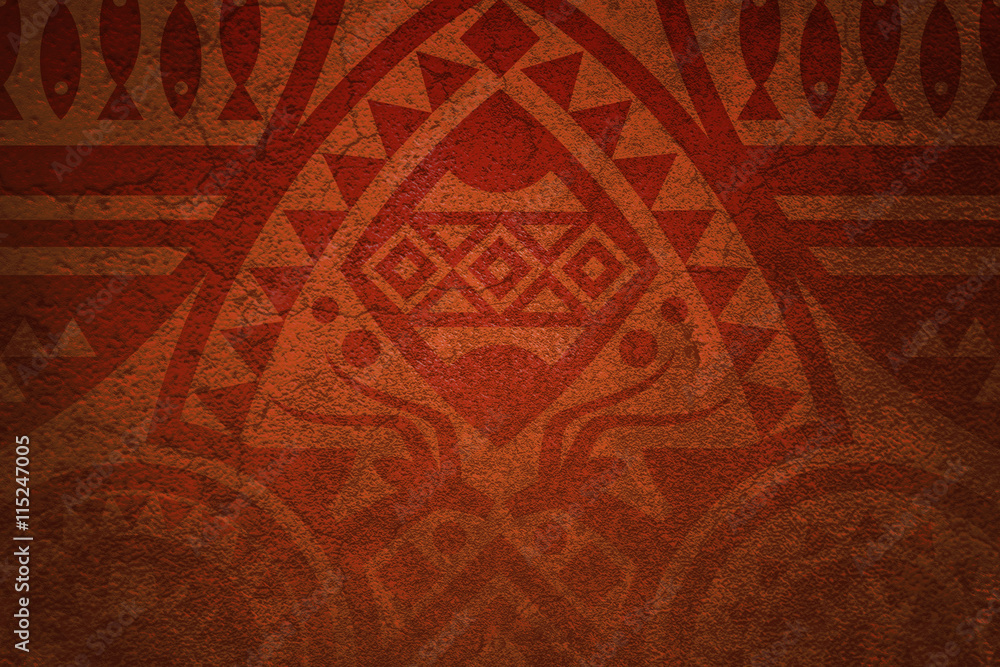 African Tribe Background Stock Illustration | Adobe Stock