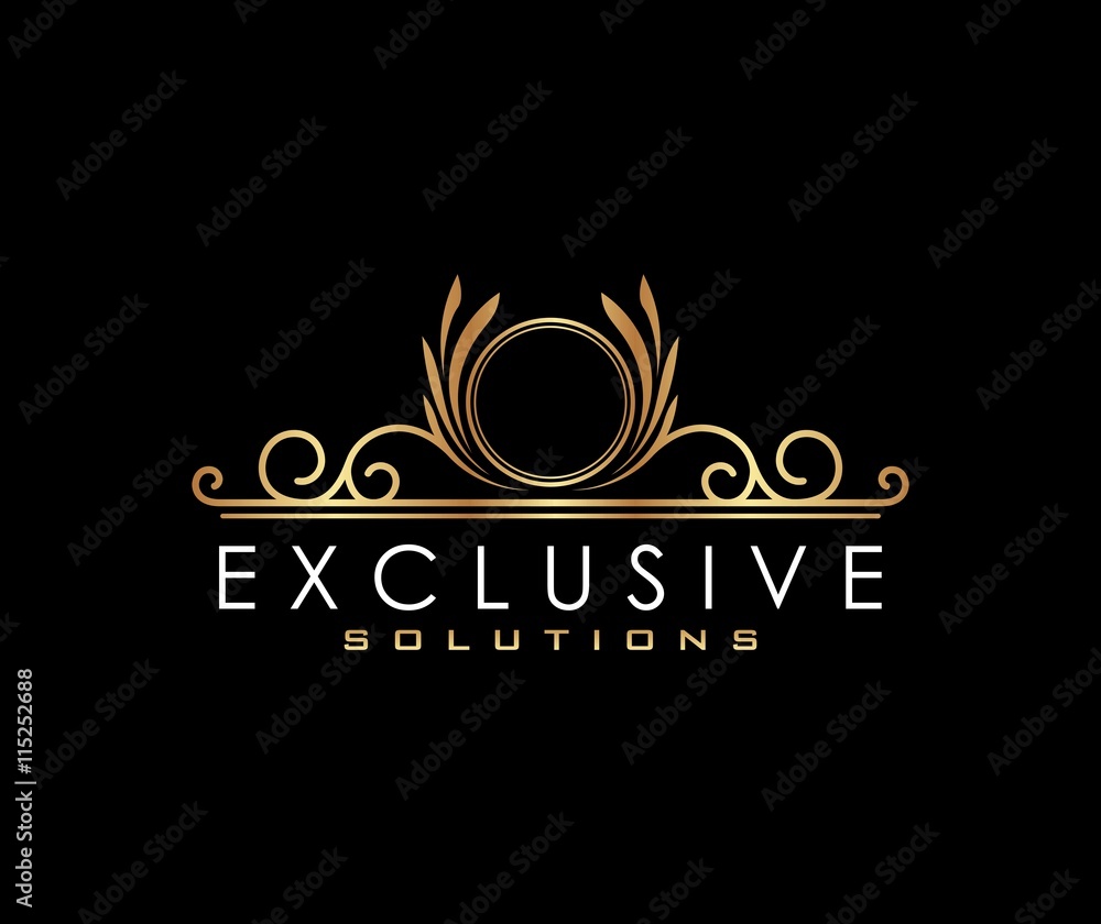 Exclusive logo Stock Vector | Adobe Stock