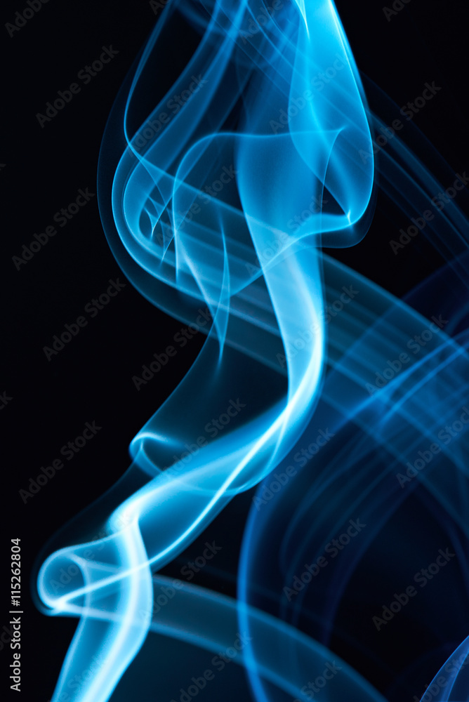 macro of smoke lines Stock Photo | Adobe Stock