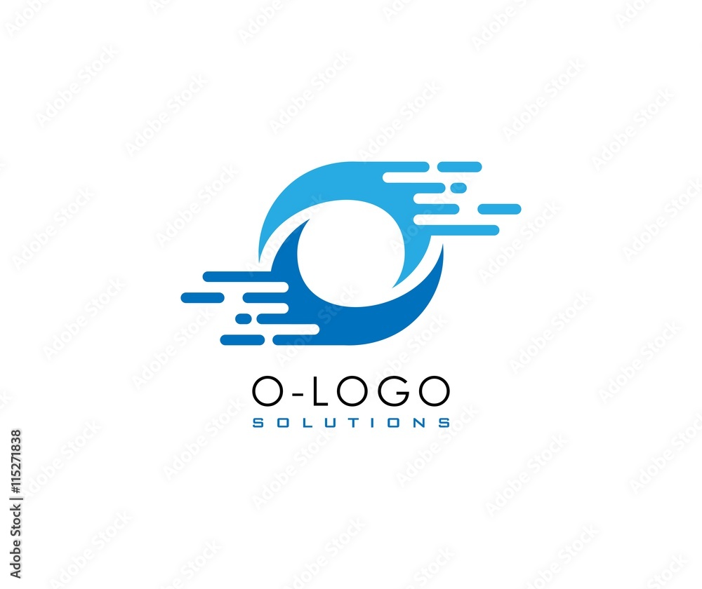 O logo Stock Vector | Adobe Stock