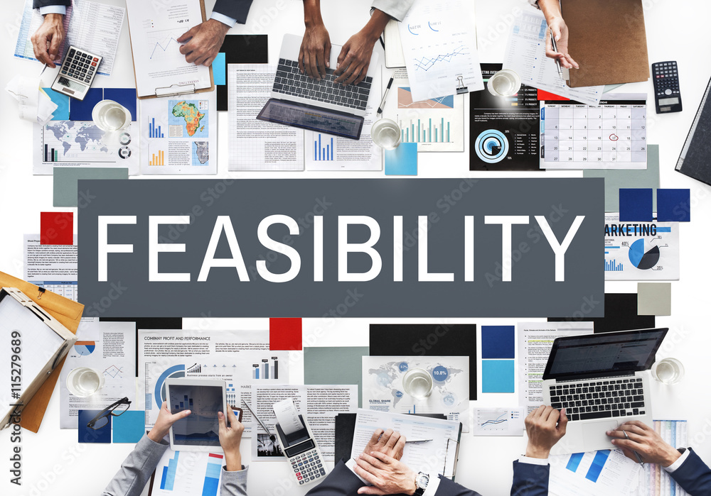 Feasibility Feasible Possible Suitable Potential Concept Stock Photo ...