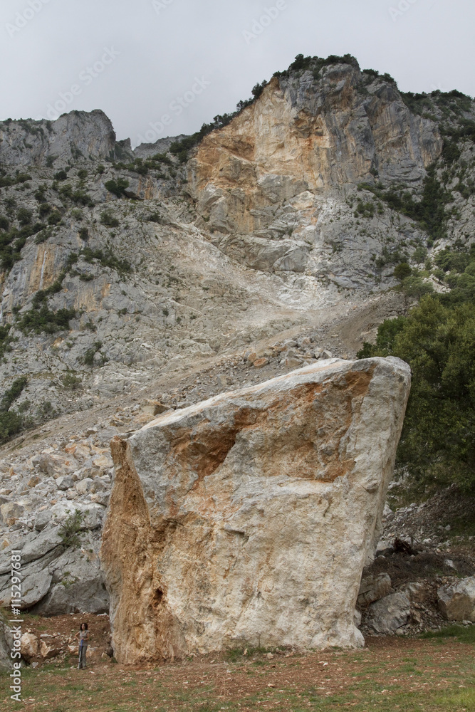DESPRENDIMIENTO DE ROCAS Stock Photo | Adobe Stock