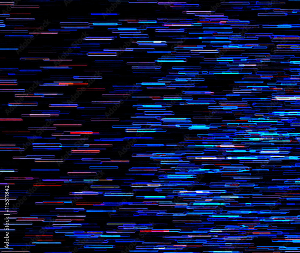 Square vivid 8-bit pixel dot interlaced space stars blast telepo Stock ...