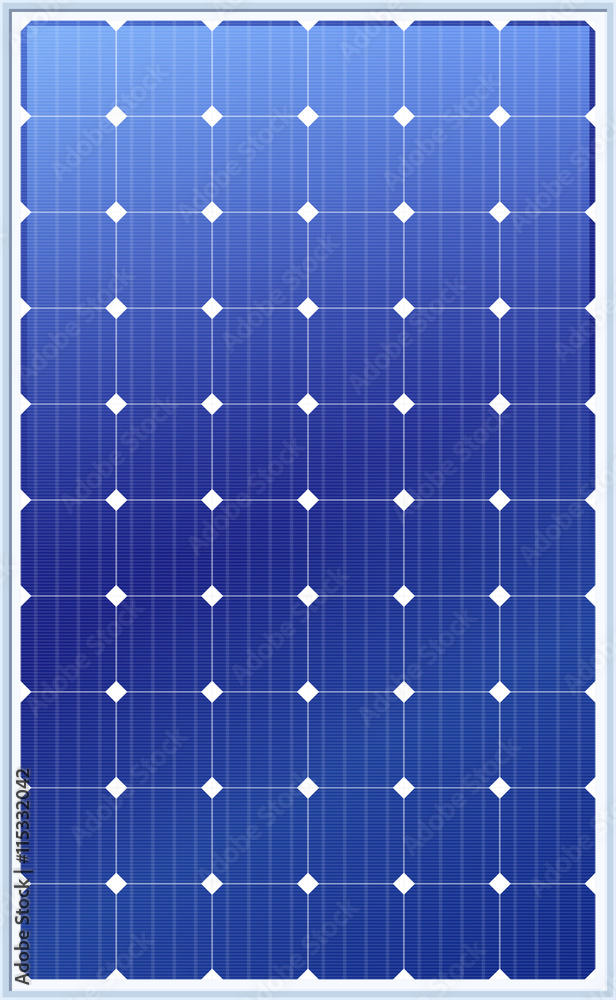Solar panel Stock Vector | Adobe Stock