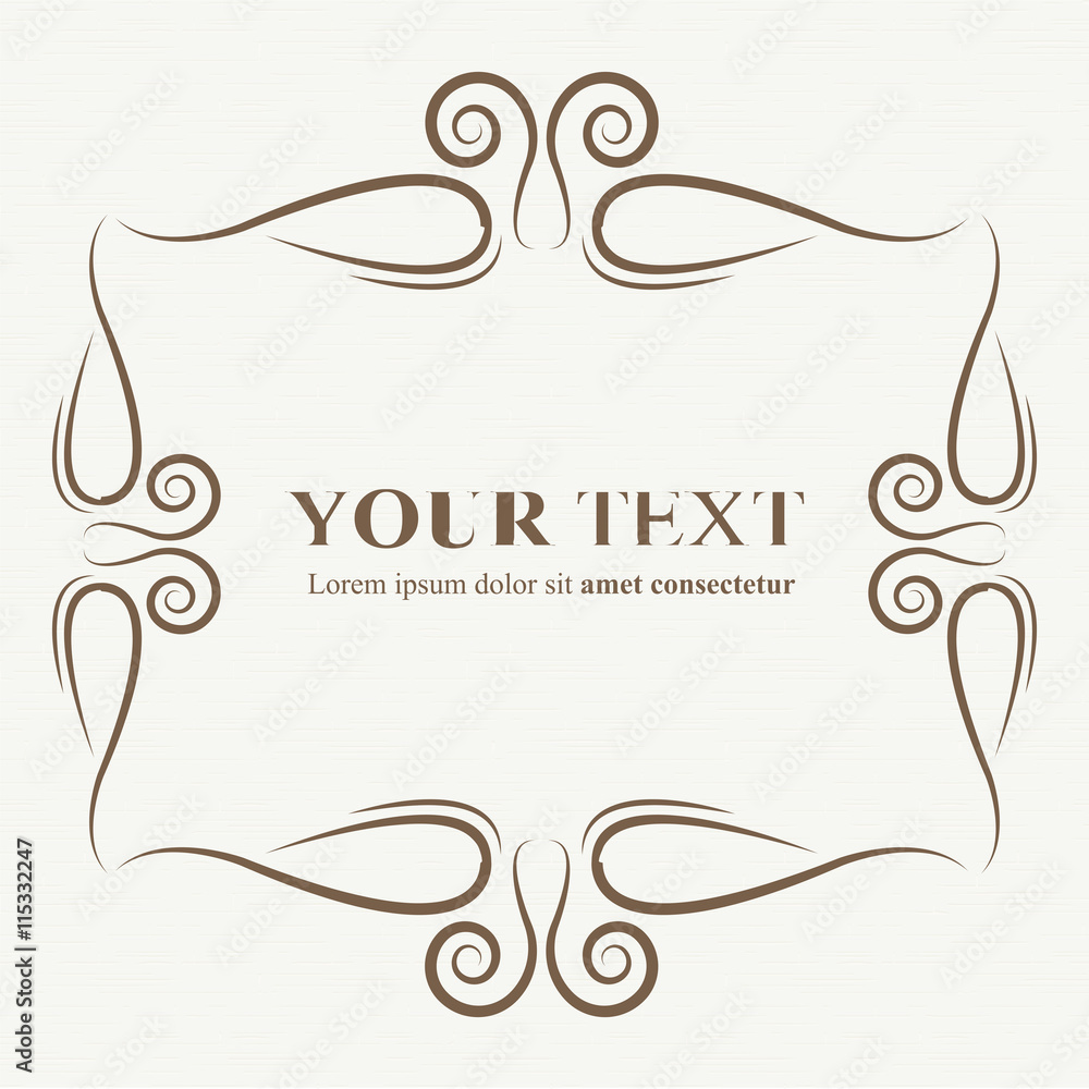 frame vector eps10 Stock Vector | Adobe Stock