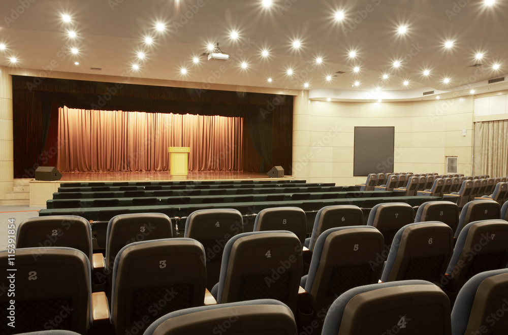 Hall interior Stock Photo | Adobe Stock