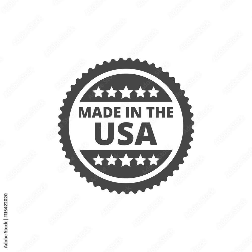 Vector 'Made in the USA' icon Stock Vector | Adobe Stock