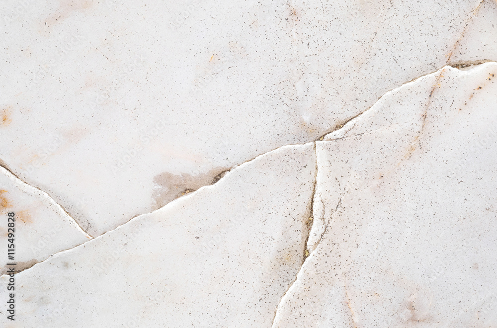 Closeup surface abstract marble pattern at the cracked marble stone ...