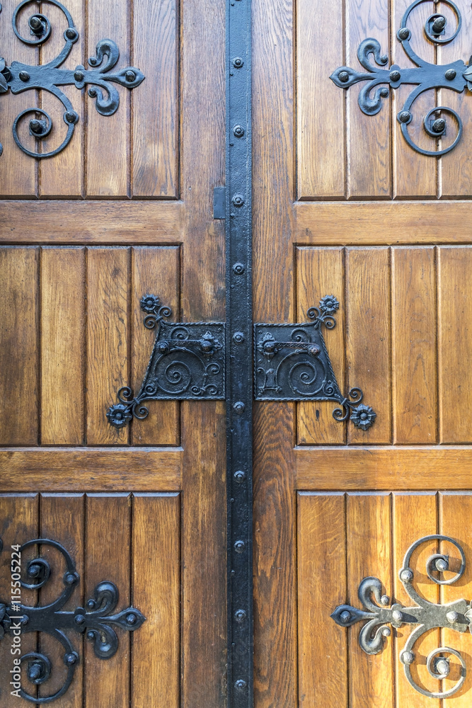 Vintage door texture,knob and handle Stock Photo | Adobe Stock