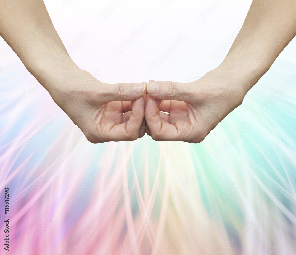 Amida Buddha Samahita Mudra Hand position - hands held in Samahita ...