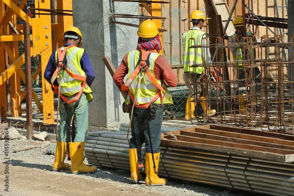 Construction Site Workers