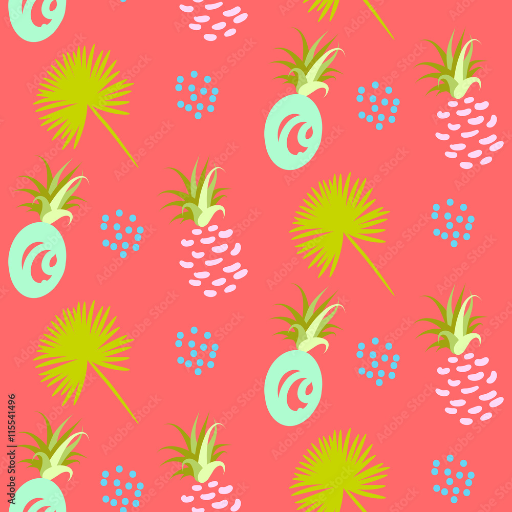 Coral And Mint Background Designs