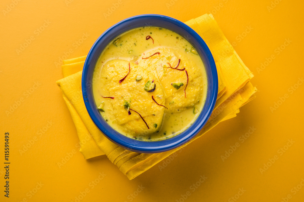 traditional rasmalai indian dessert, indian sweet rasmalai or ras malai ...