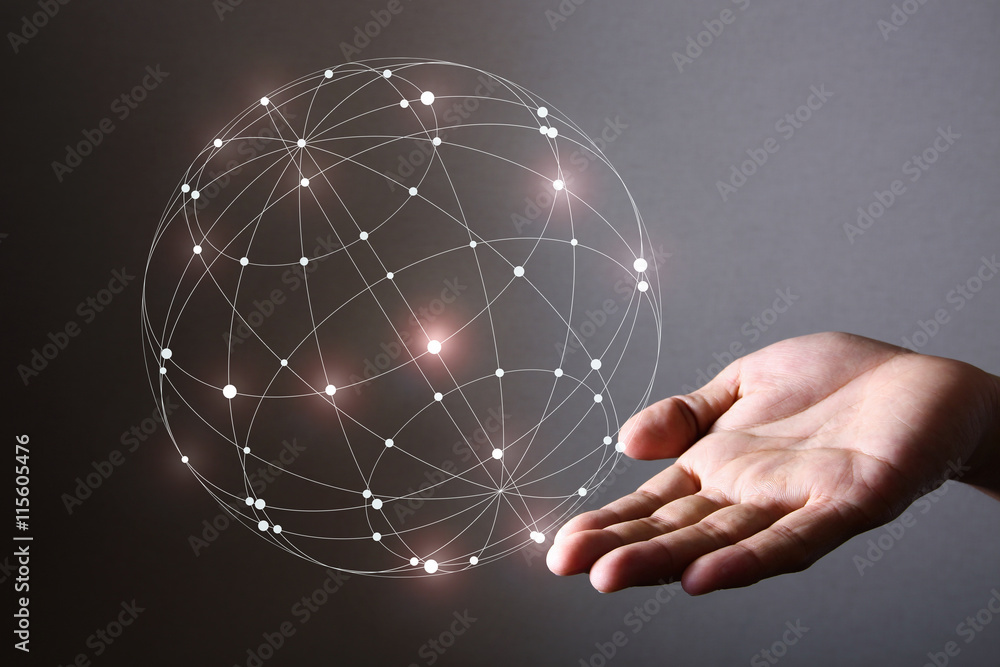 Network Technology Stock Photo | Adobe Stock