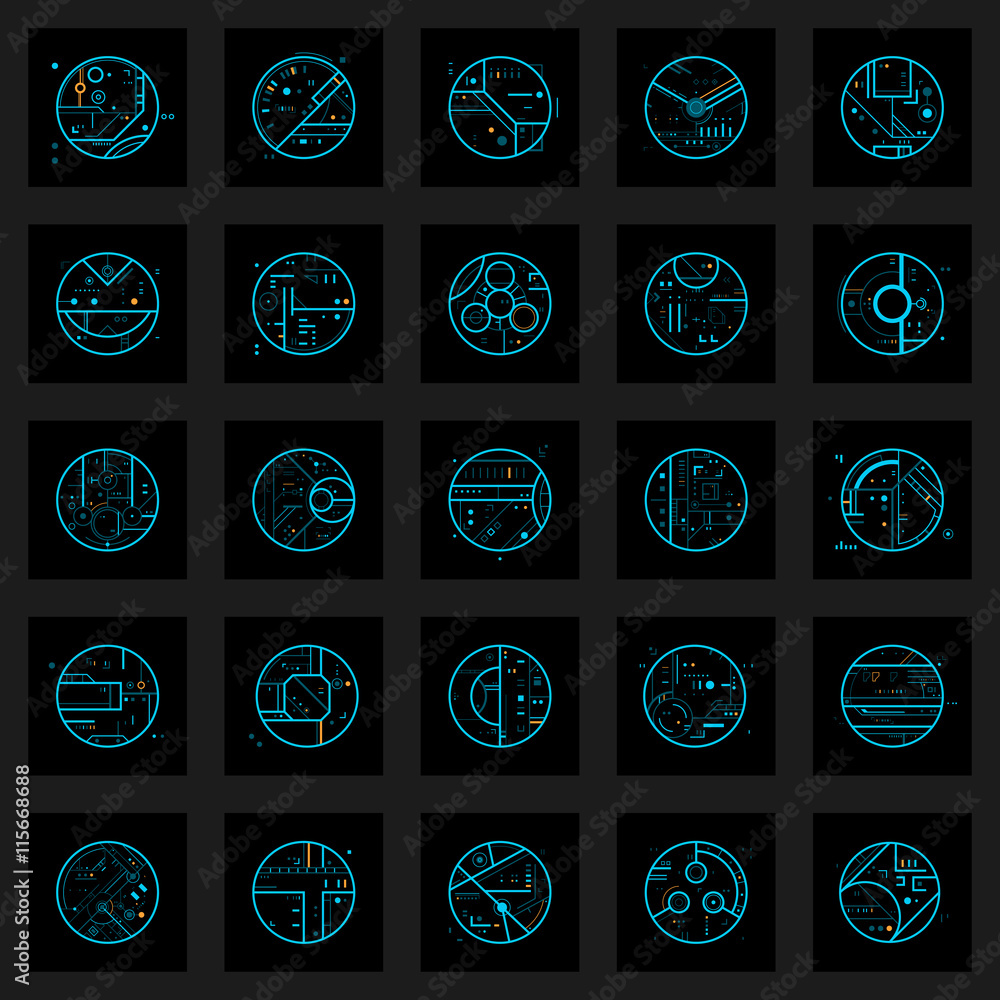 Technology design element. Stock Vector | Adobe Stock
