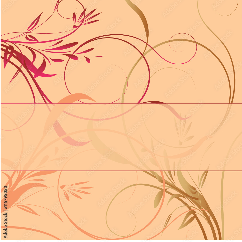 rose arabesque Stock Vector | Adobe Stock