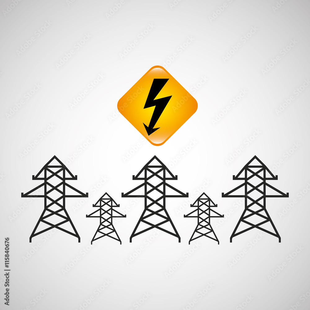 electrical power icon Stock Vector | Adobe Stock