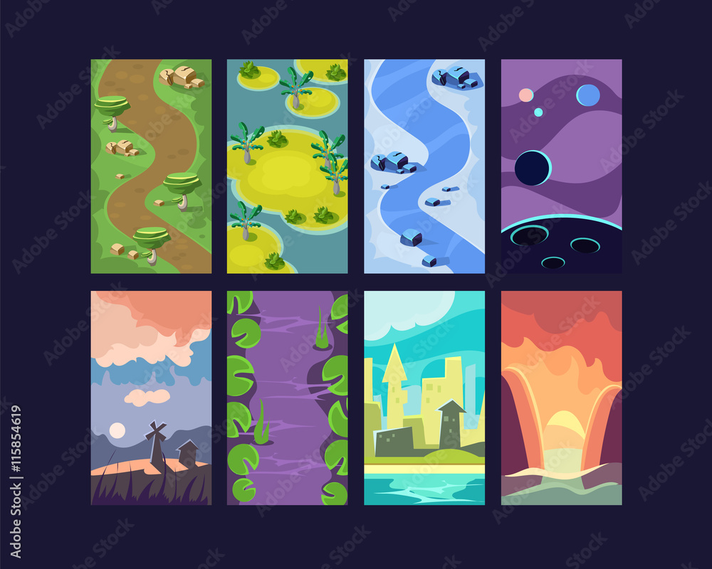 Game Background Seamless Stock Illustration | Adobe Stock