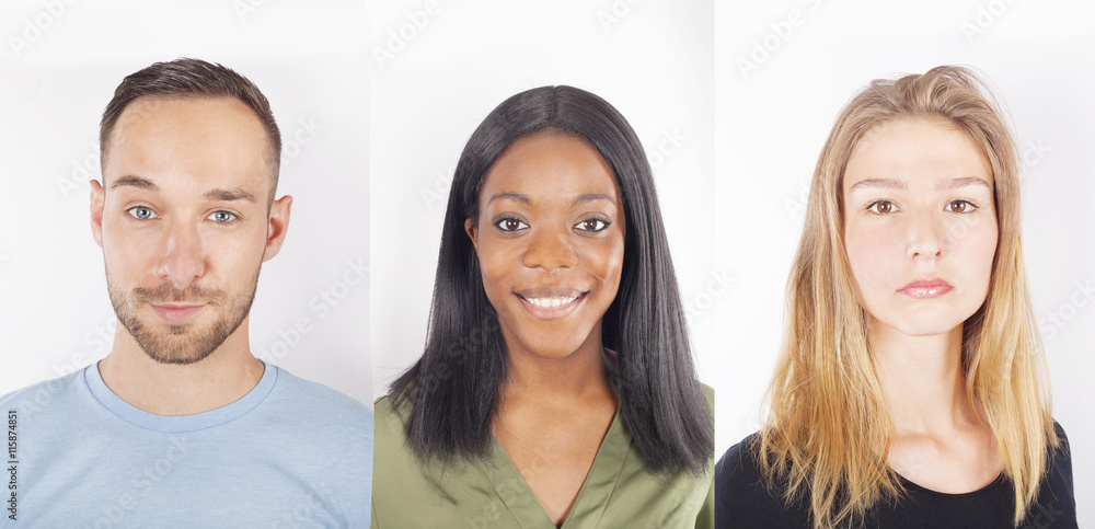 Young people of different races Stock Photo | Adobe Stock