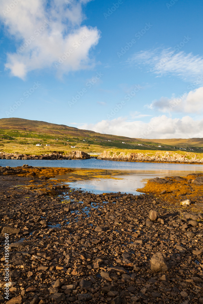 The Hamara River at Glendale, Isle Of Skye, Scotland Stock Photo ...