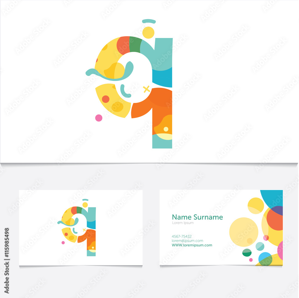 Creative Letter Q design vector template on The Business Card Template ...