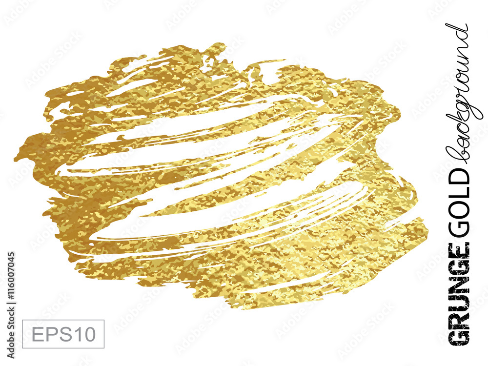 Grunge gold texture. Stock Illustration | Adobe Stock
