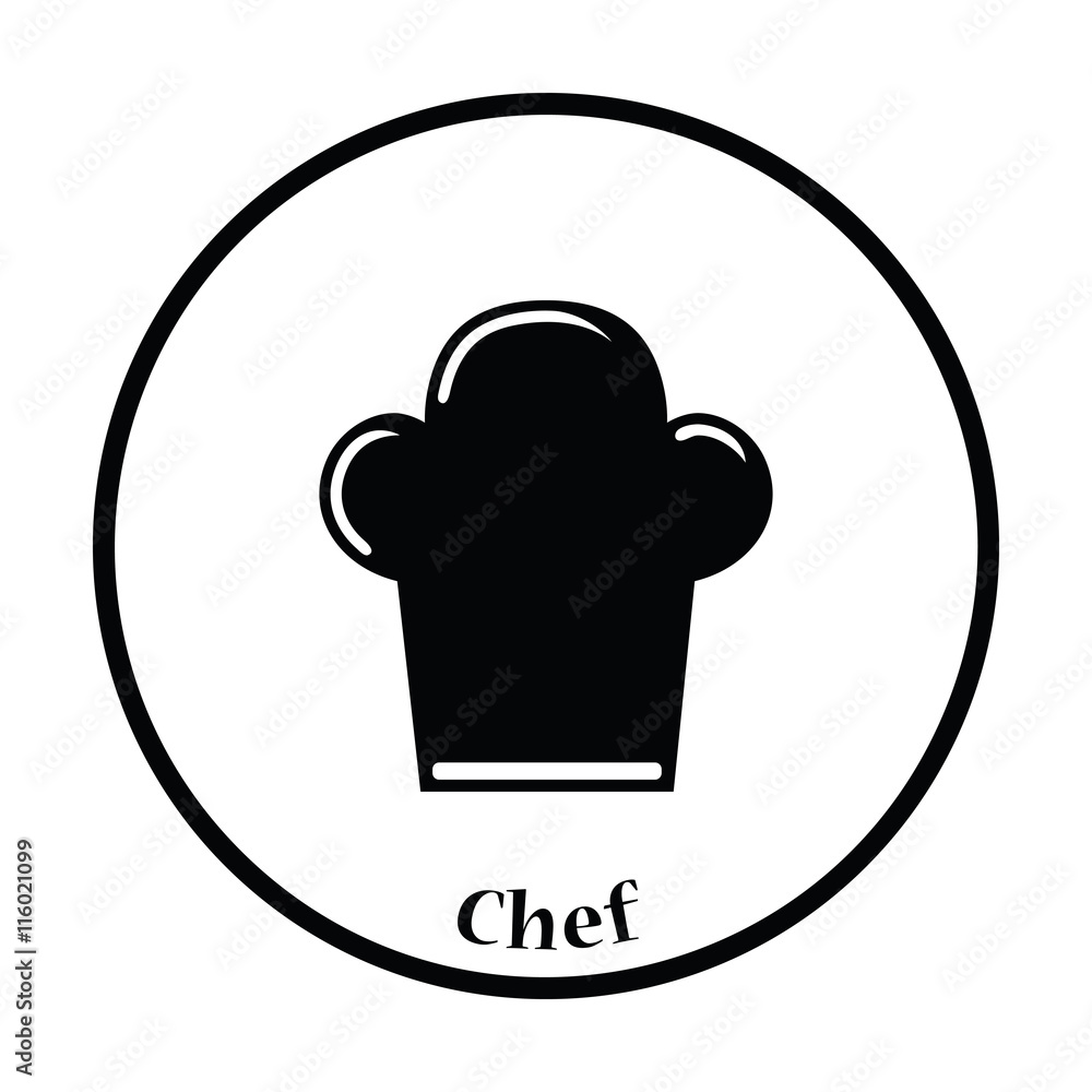 Chief cap icon Stock-Vektorgrafik | Adobe Stock