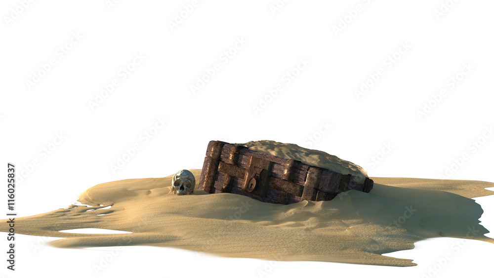 Buried Treasure Chest