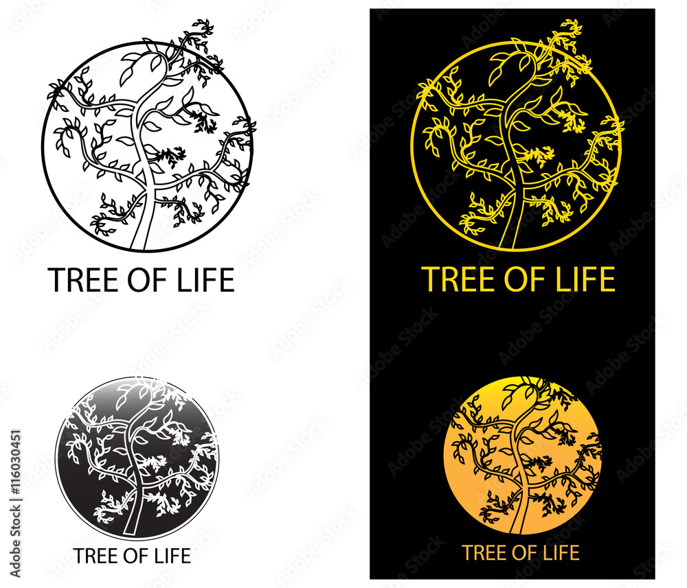 Tree logo vector Stock Vector | Adobe Stock