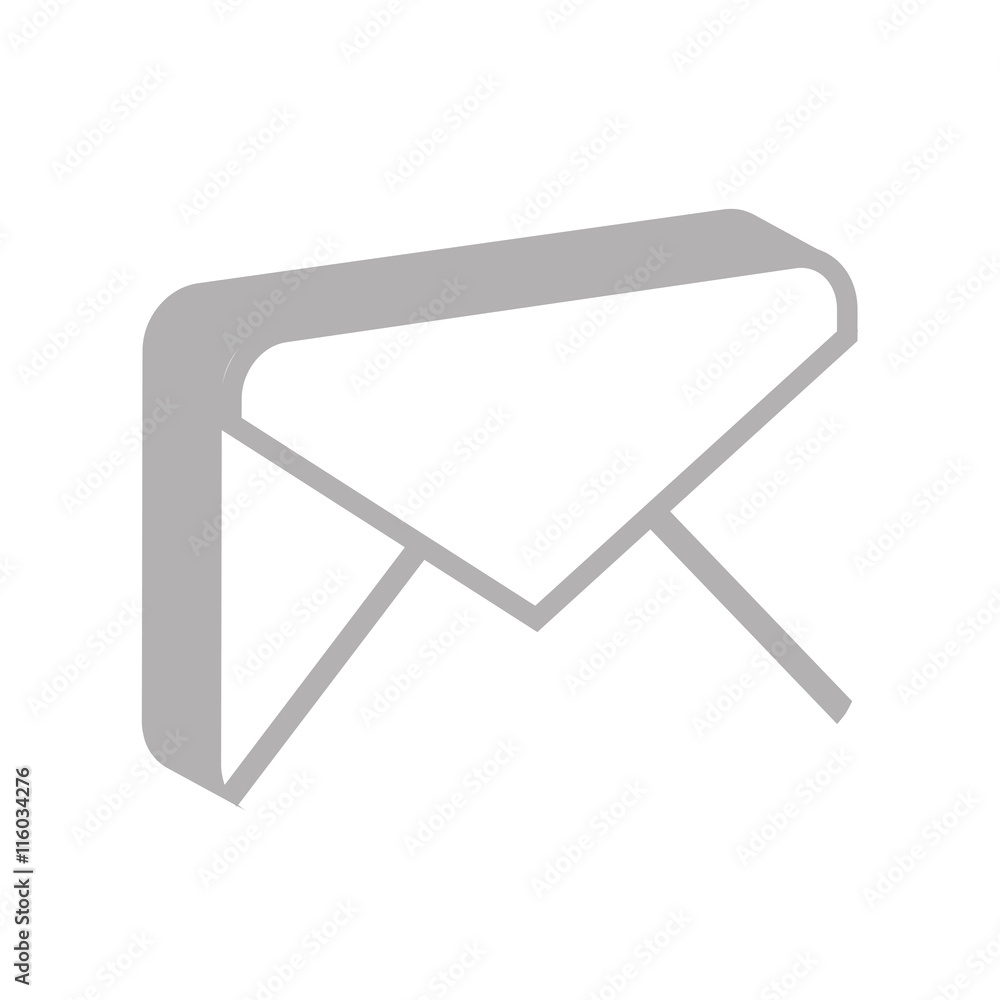 mail object icon Stock Vector | Adobe Stock