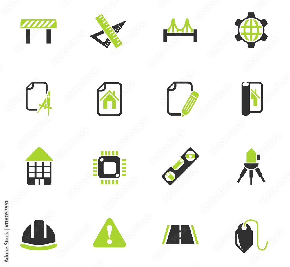 engineering icon set Stock Vector | Adobe Stock