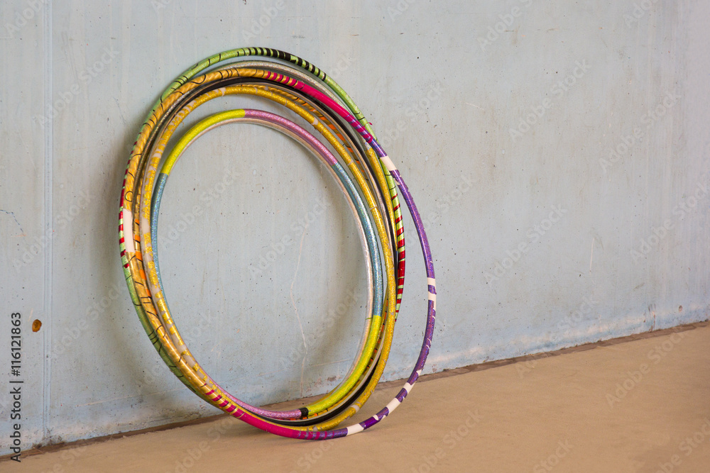 Hoop, rhythmic gymnastics Stock Photo | Adobe Stock