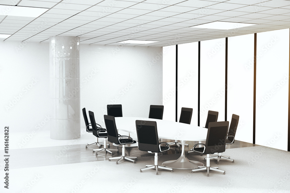 Conference room interior side Stock Photo | Adobe Stock