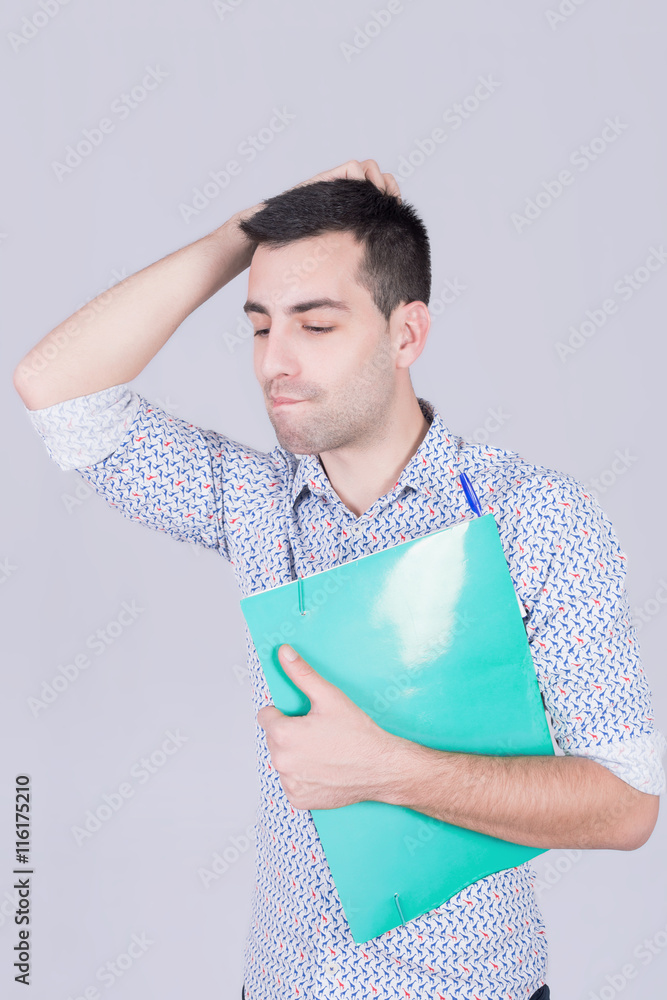 Student wondering Stock Photo | Adobe Stock