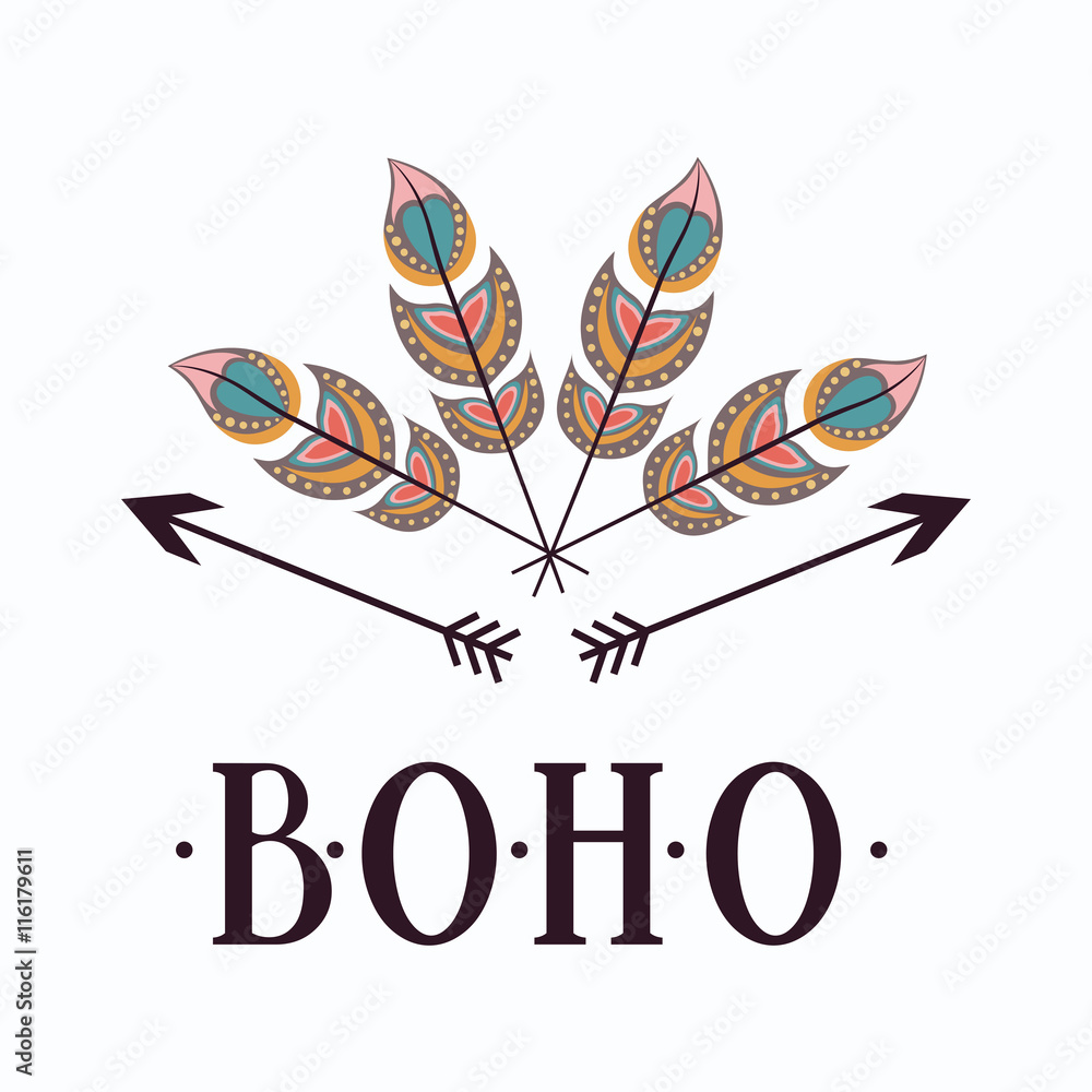 boho style isolated icon design, vector illustration graphic Stock ...
