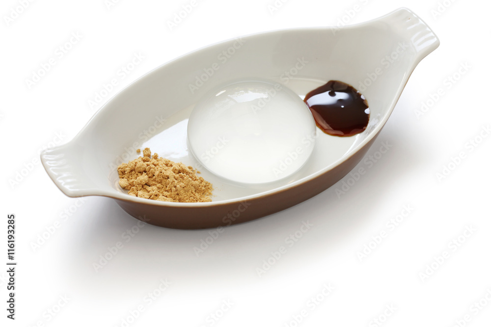 water cake, raindrop cake, mizu shingen mochi, homemade japanese summer ...
