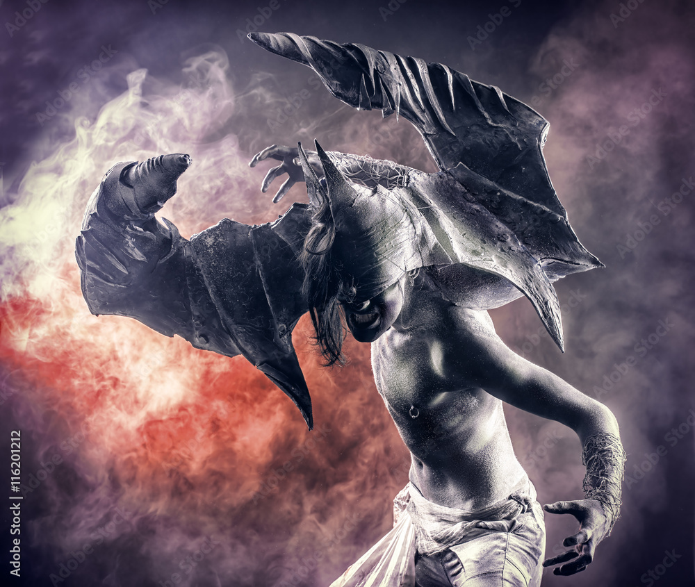 lucifer portrait Stock Photo | Adobe Stock