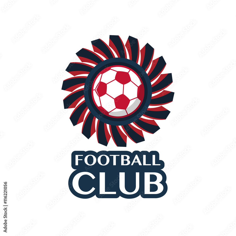 Soccer Football Badge,vector illustration Stock Vector | Adobe Stock