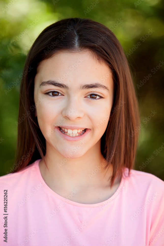 Adorable preteen foto de Stock | Adobe Stock