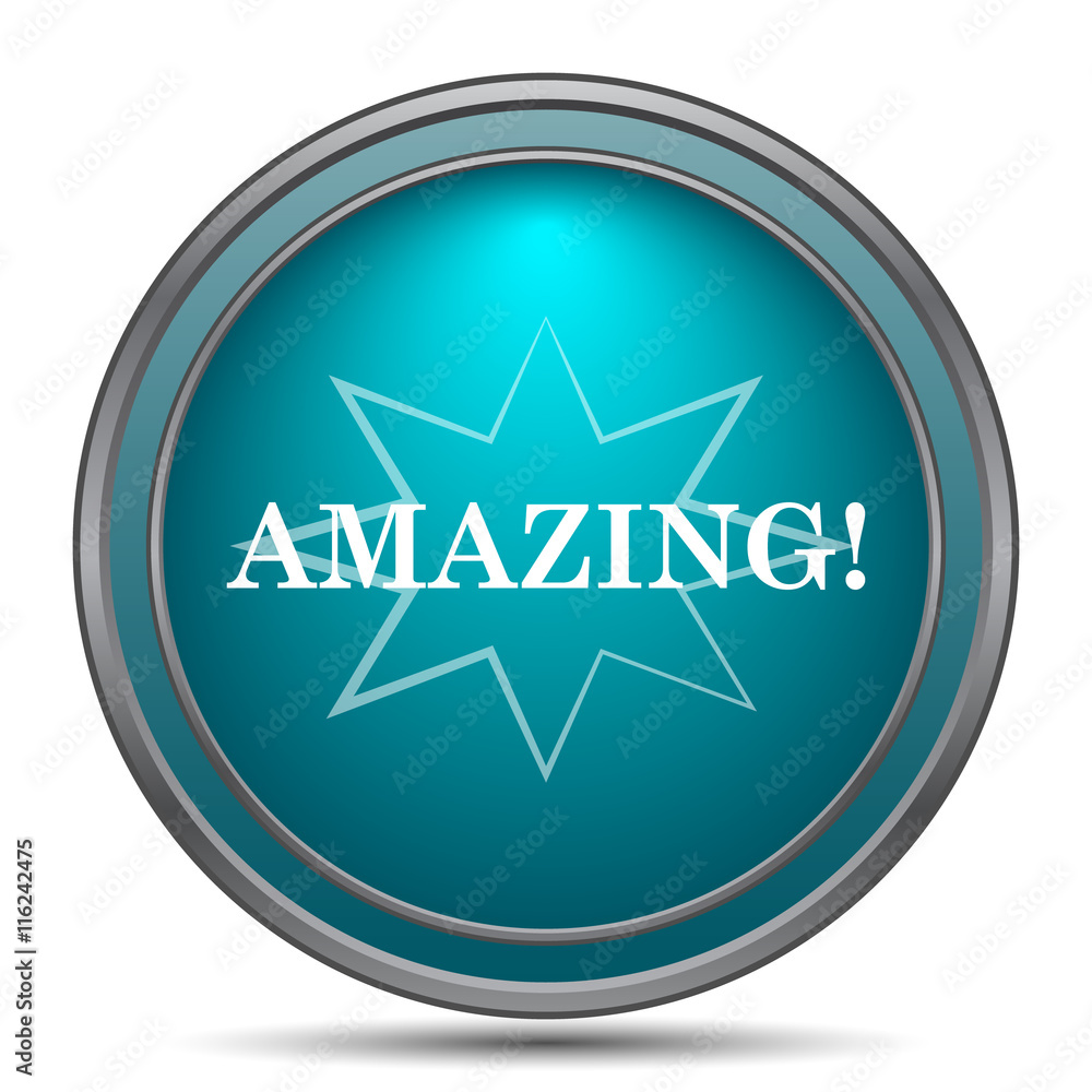 Amazing icon Stock Illustration | Adobe Stock