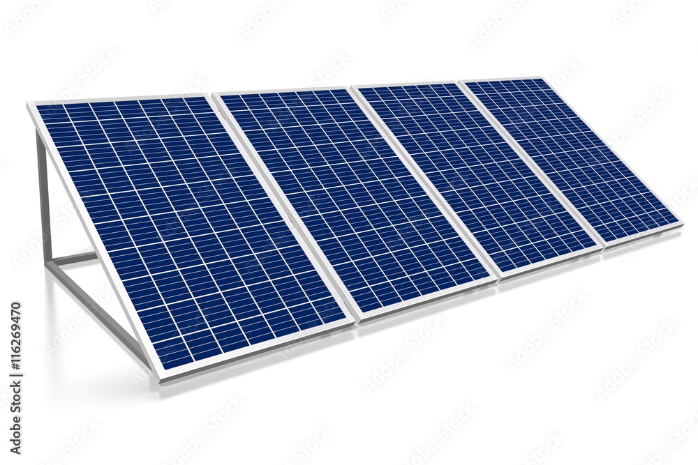 Solar panels concept Stock Illustration | Adobe Stock
